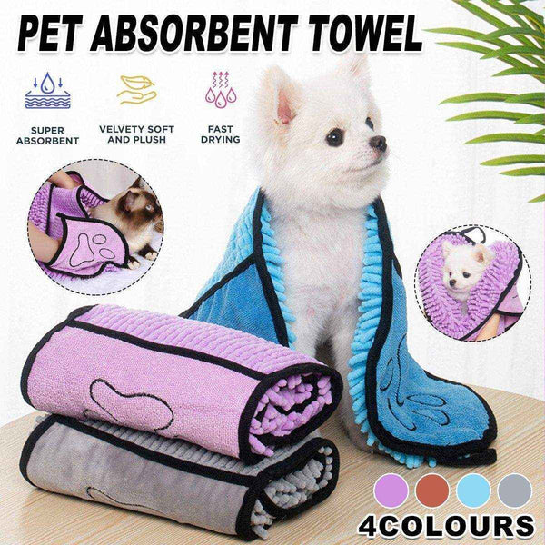 Ultra-Absorbent Pet Towel for Dogs & Cats | Petfection Corner