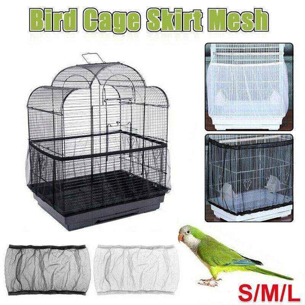 Birdcage Mesh Cover - Keep Your Birdcage Clean and Tidy | Petfection Corner