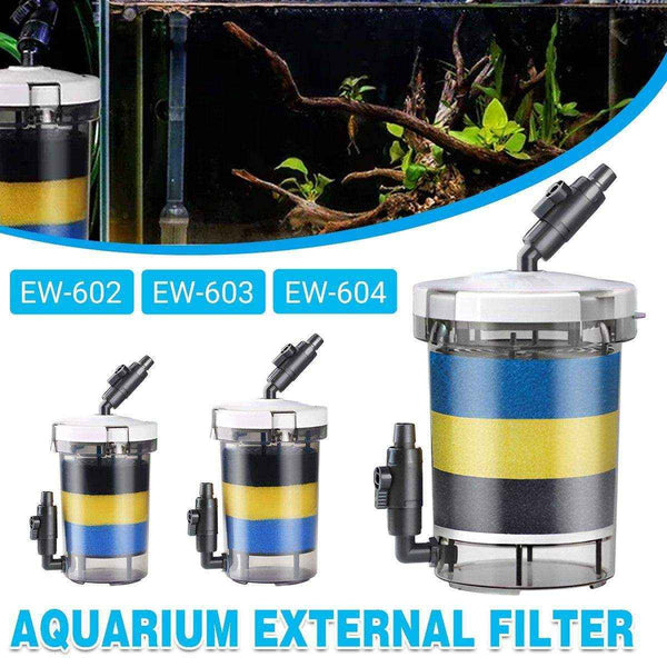 External Aquarium Filter for Crystal Clear Water | Multi-Stage ...