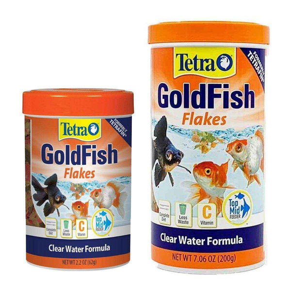 Premium Goldfish Flakes | Balanced Diet with Omega-3 & Vitamins | Tetra ...