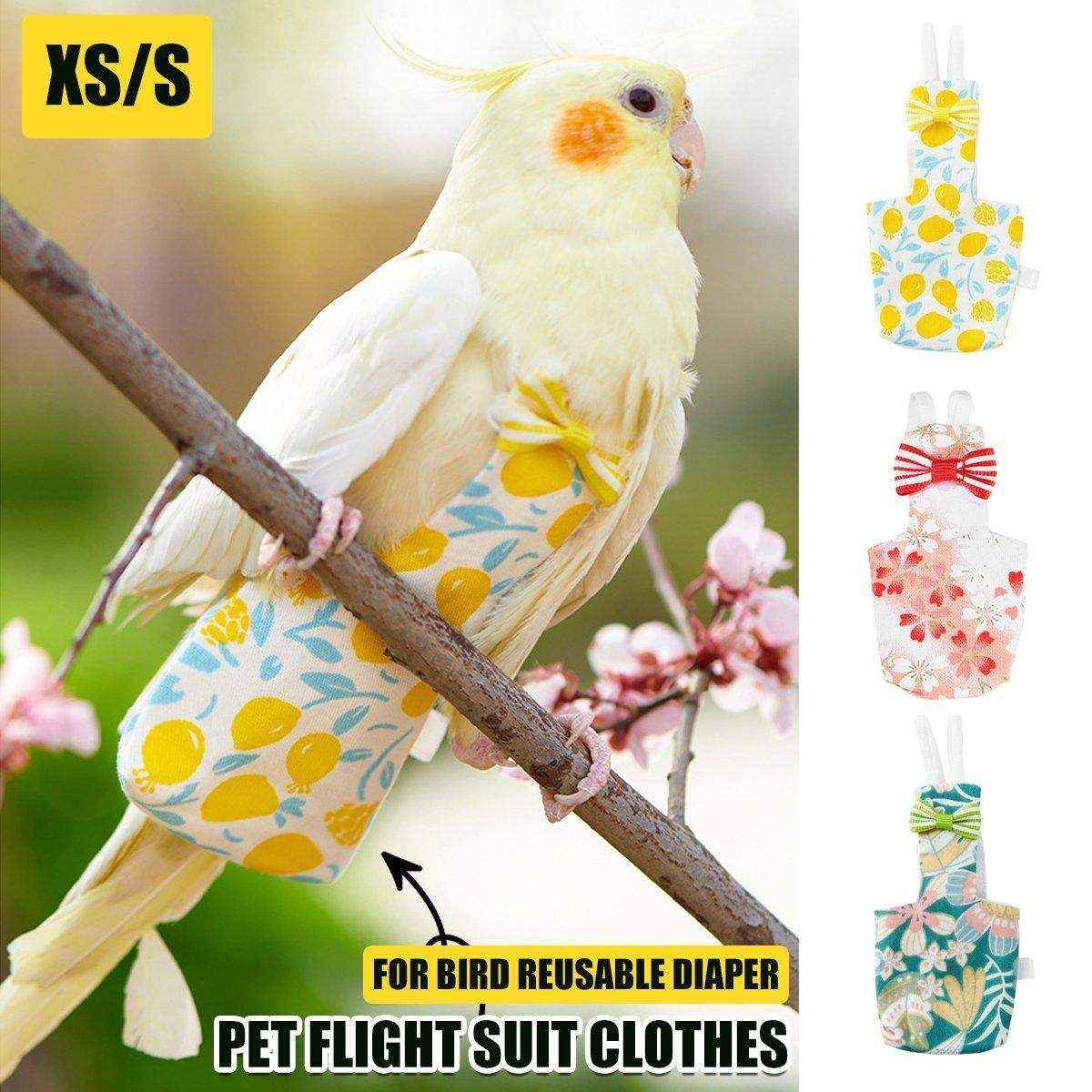 Parrot Diaper Bird Shit Bag Clothes - Stylish and Comfortable Pet Care ...