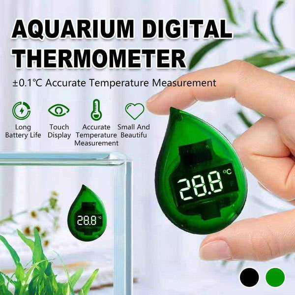 Aquarium Digital Thermometer | Accurate & Waterproof Touch Display for ...