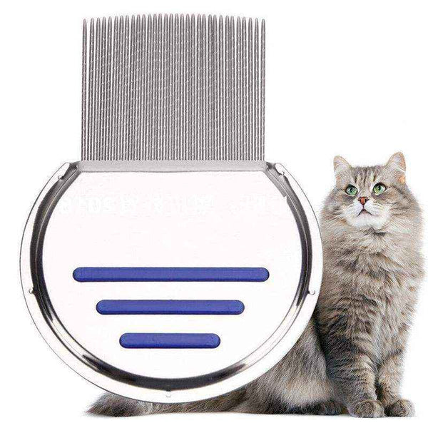 Effective Flea Comb for Cats - Stainless Steel Brush for Fleas ...