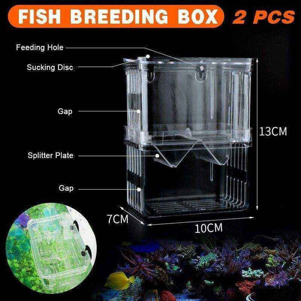 Fish Tank Breeding Box - Safe and Durable Aquarium Breeding Solution ...