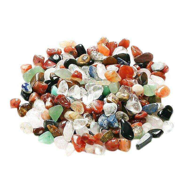Colorful Fish Tank Stones for Aquariums - Mixed Gemstone Chips ...